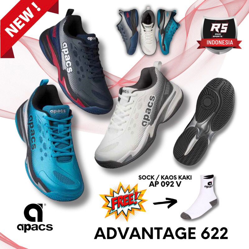 Jual SEPATU BADMINTON APACS ADVANTAGE 622 ORIGINAL 100% Apacs Sports ...