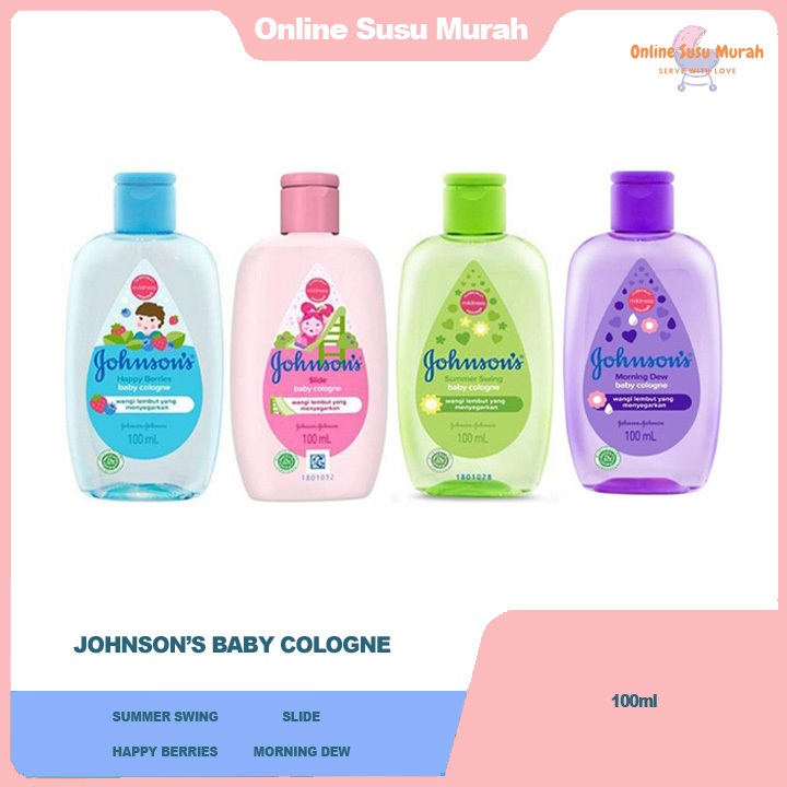 Jual JOHNSON BABY COLOGNE 100ML PARFUM BAJU BAYI 100 ML PRLA | Shopee ...