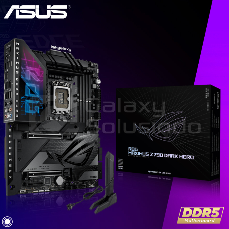 Jual ASUS ROG MAXIMUS Z790 DARK HERO WIFI - Raptor Lake Motherboard ...
