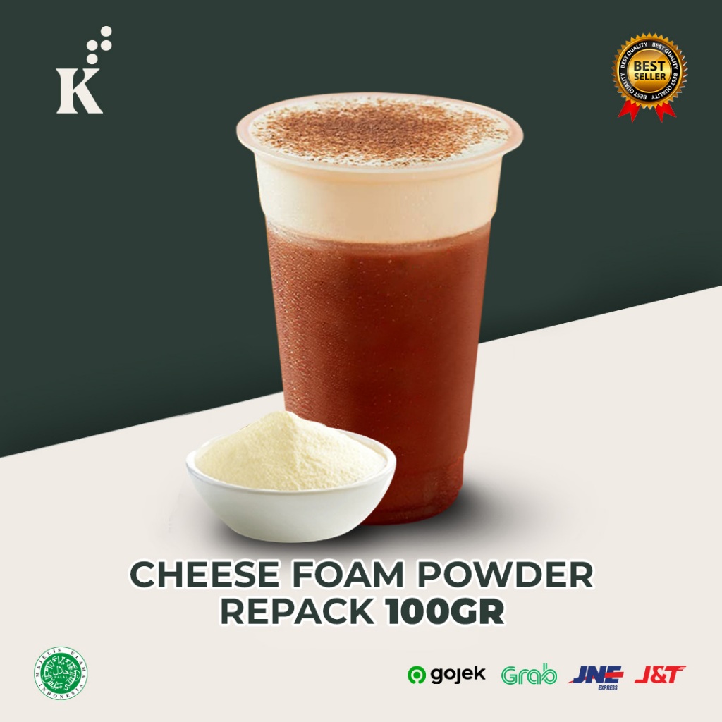 Jual Cream Cheese Foam / Cheese Tea / Cheese Cream Foam 100gr | Shopee ...