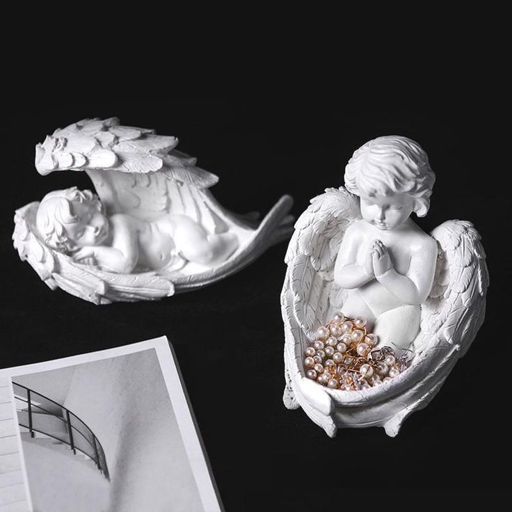 Jual Patung Malaikat Putih Angel Statue Baby Angel Pajangan Malaikat ...