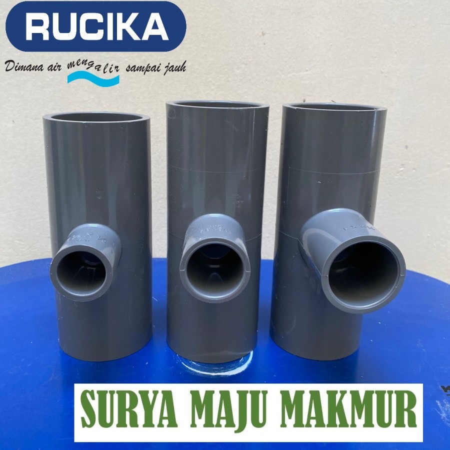 Jual TEE RUCIKA 1 1/2 X 1/2" REDUCER TEE 1 1/2 X 3/4" 1 1/2 X 1" VLOP ...