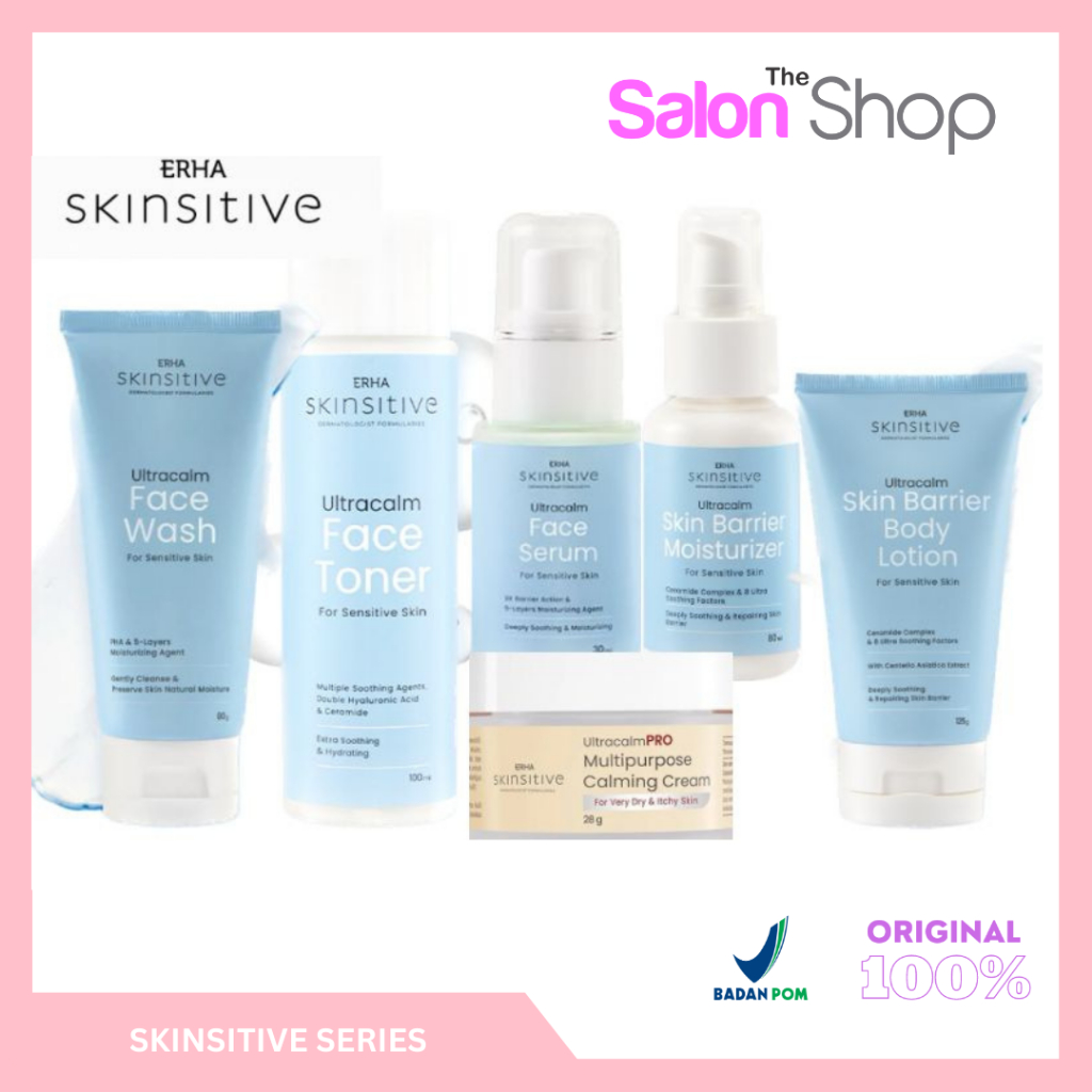 Jual ERHA Skinsitive Ultracalm Series | Shopee Indonesia