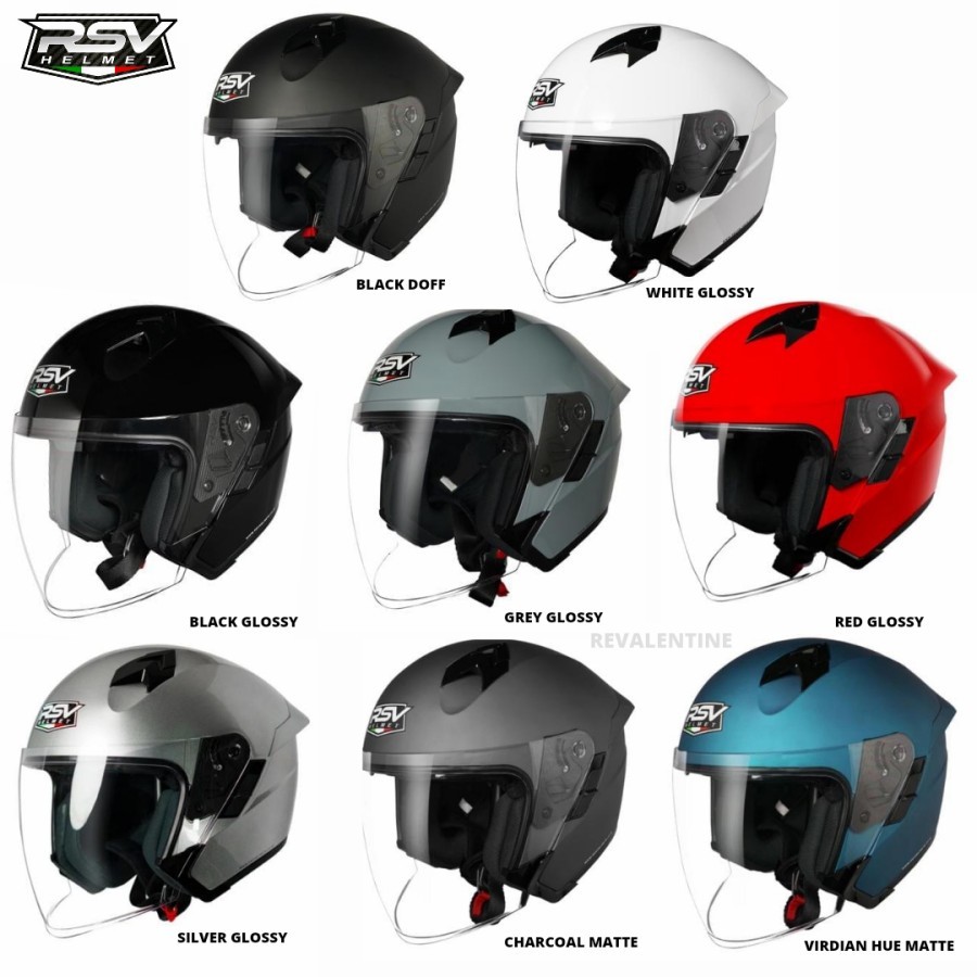 Jual HELM RSV SV300 SOLID ORIGINAL | Shopee Indonesia