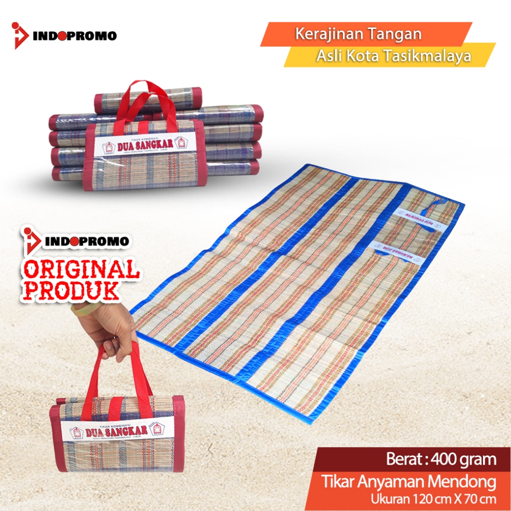 Jual Tikar lipat / Tikar sajadah /Tikar mendong ( 120cm x 70 cm ...