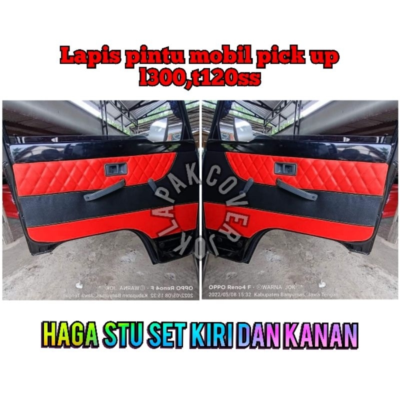 Jual pelapis pintu mobil pick up l300,futura,carry pick up,t120ss lapis ...