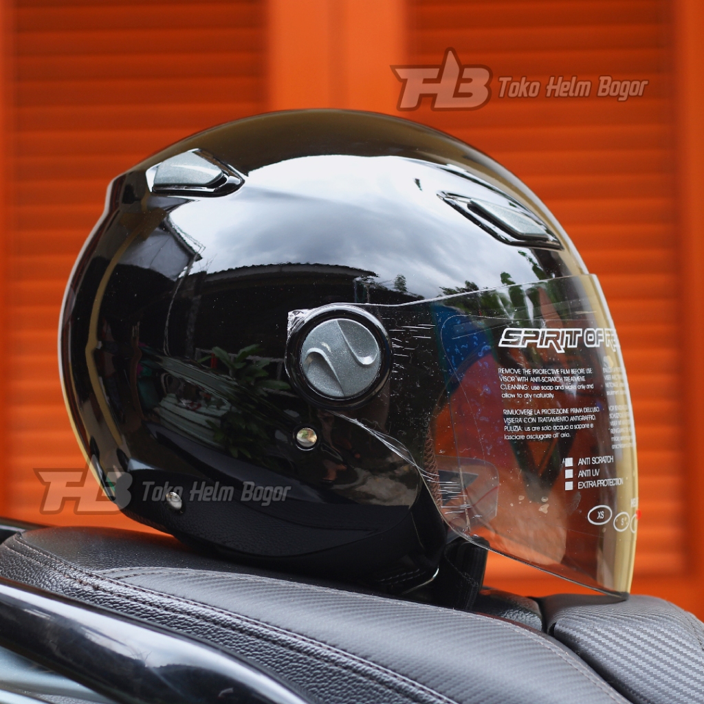 Jual GM HELM VENUS HIJAB BLACK GLOSSY | HELM HIJAB SINGLE VISOR ...