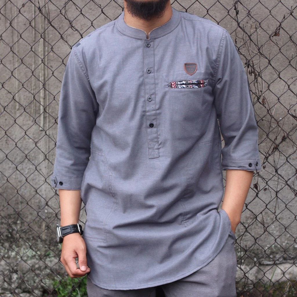 Jual Baju koko muslim pria kualitas premium super / BAHAN KATUN OXFORD ...