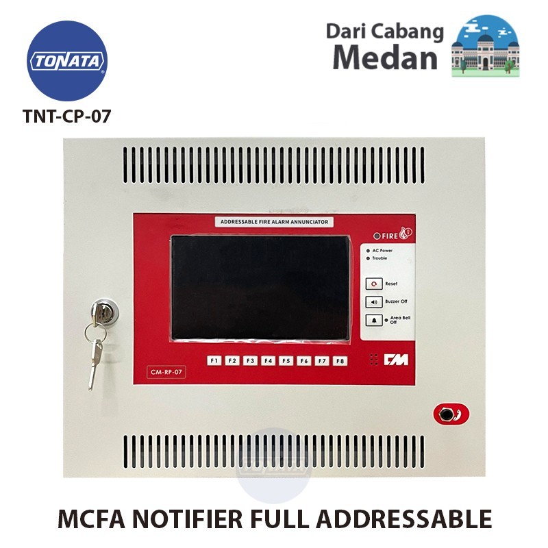 Jual Annunciator Fire Alarm Control Panel Full Addressable CM Notifier ...