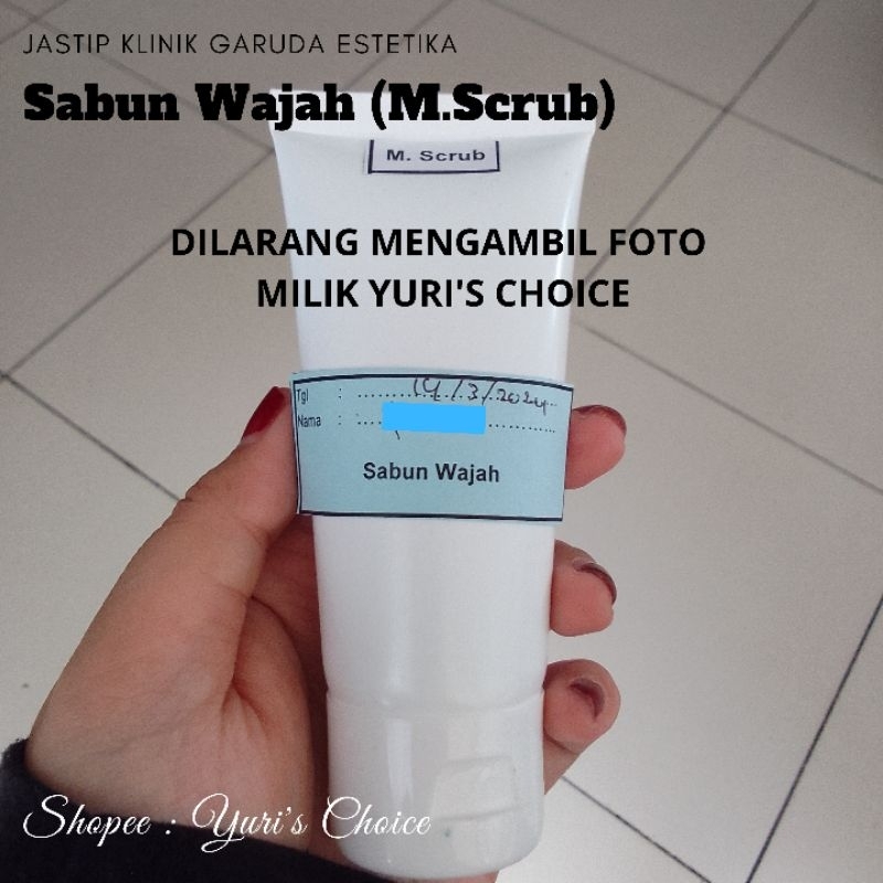 Jual Sabun Wajah Muka Scrub Klinik Garuda Estetika | Shopee Indonesia
