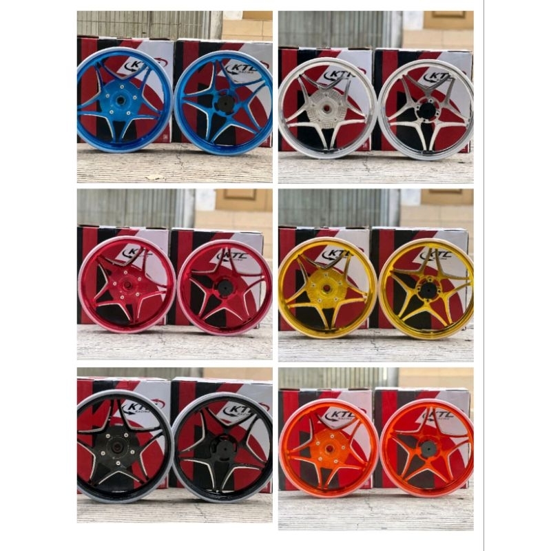 Jual VELG KTC RACING ARES 185X14 & 215X14 VARIO 125 VARIO 150 VARIO 160 CBS VARIO 110 BEAT ...