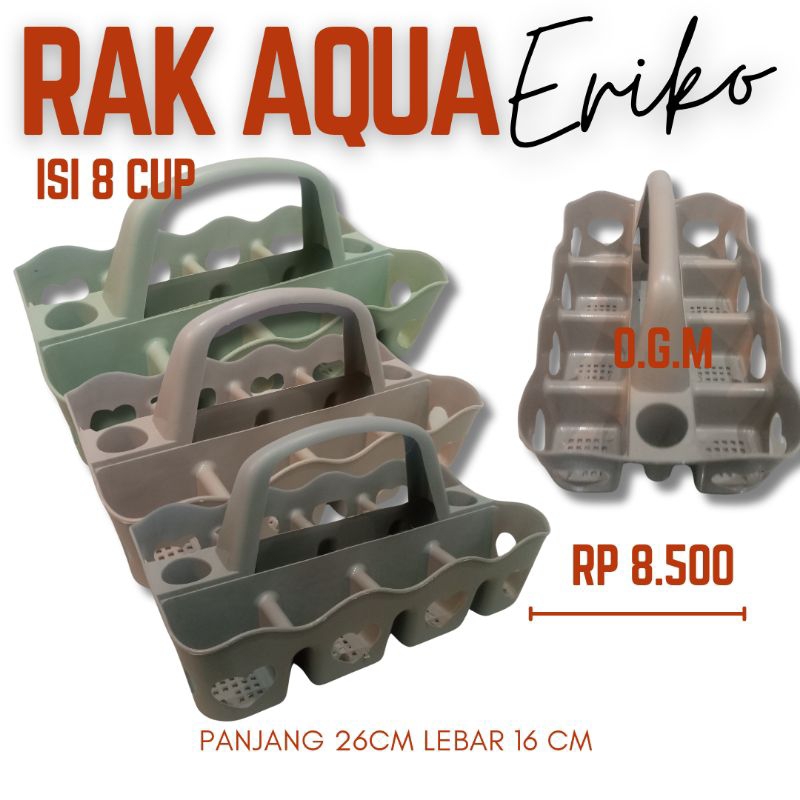 Jual RAK AQUA ISI 8 MURAH / TEMPAT AQUA GELAS | Shopee Indonesia
