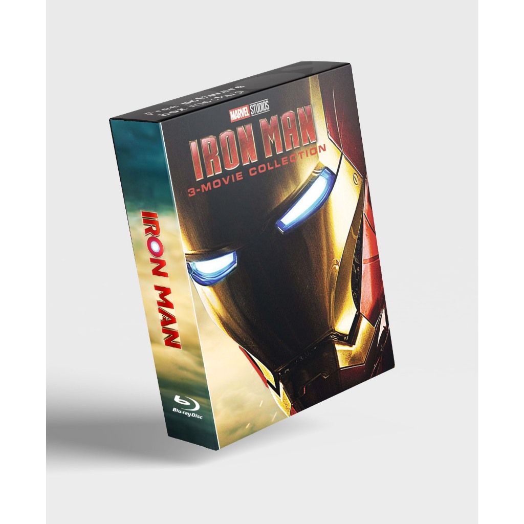 Jual IRON MAN Trilogy Bluray pack collection BD lokal | Shopee Indonesia