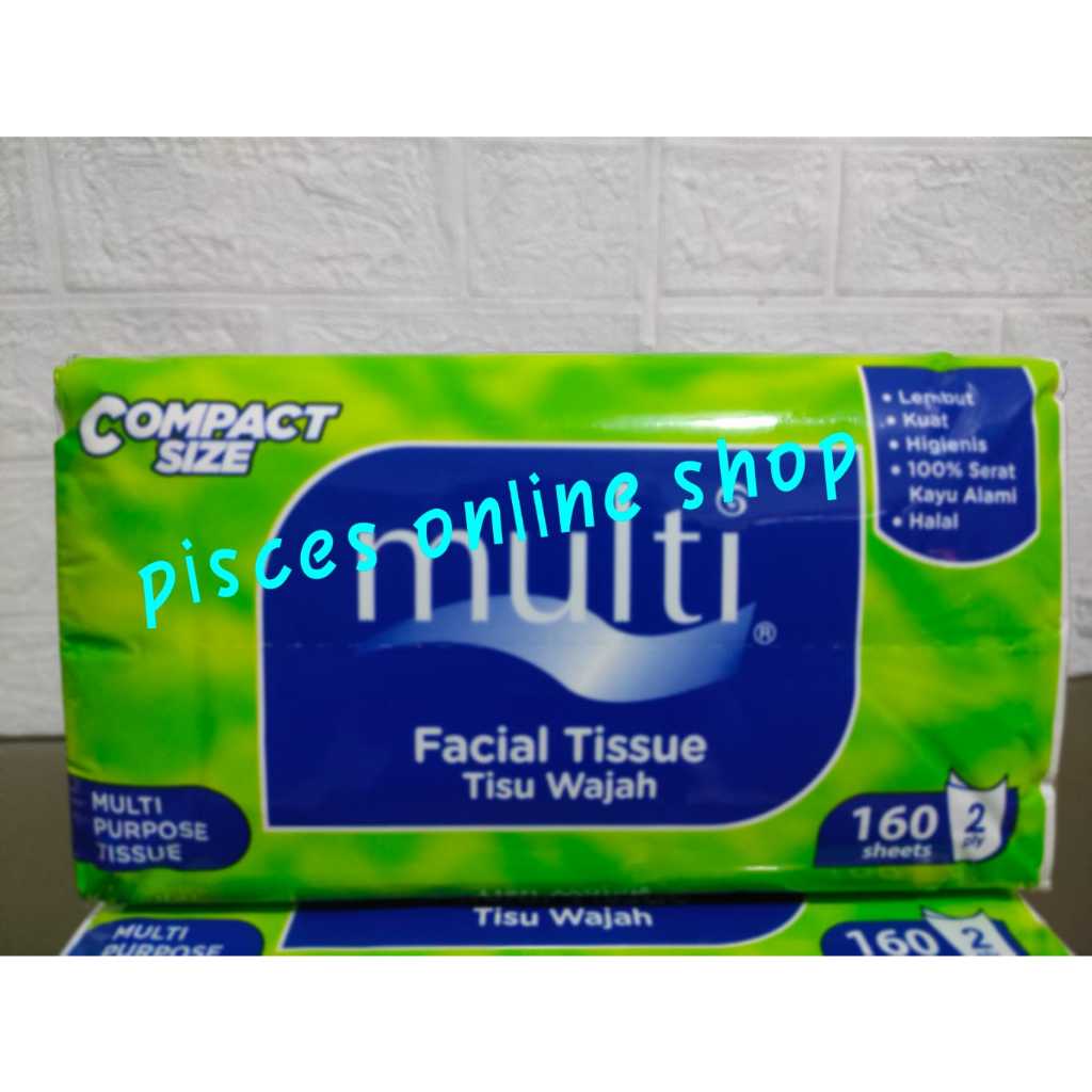 Jual [Paket 4 pack] Tissue Facial Multi 160 Sheet 2 ply | Shopee Indonesia