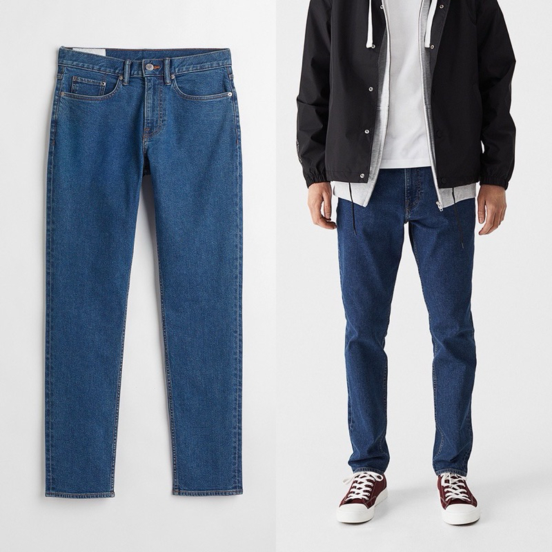 Jual HnM Slim Strgh Jeans Denim up Big Size | Shopee Indonesia