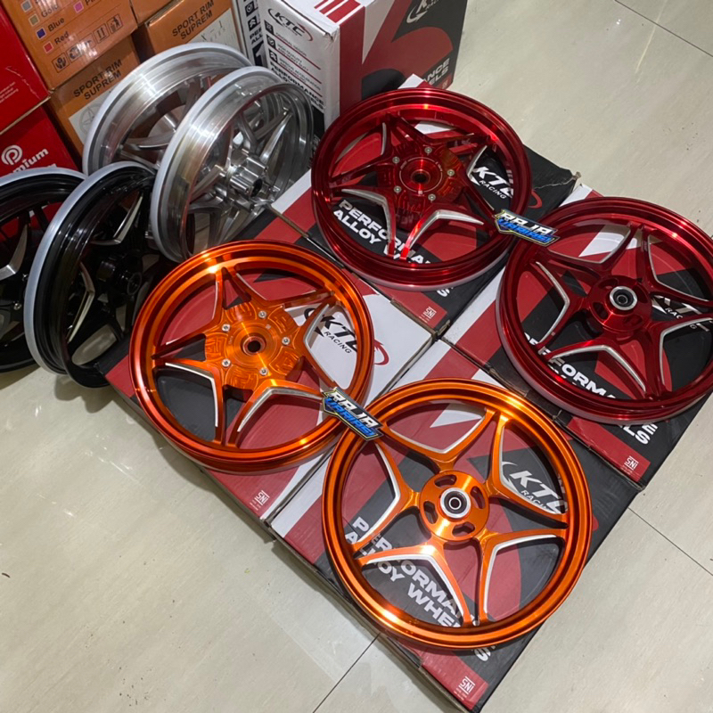 Jual Velg KTC ARES Vario 110,Beat,Scoopy,Vario 125/150 Ring 14x185&215 VELG RACING KTC ARES ...
