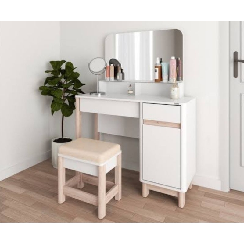 Jual Mwja Rias/Meja Make Up /Meja Rias White Dancia MR 100 Activ ...