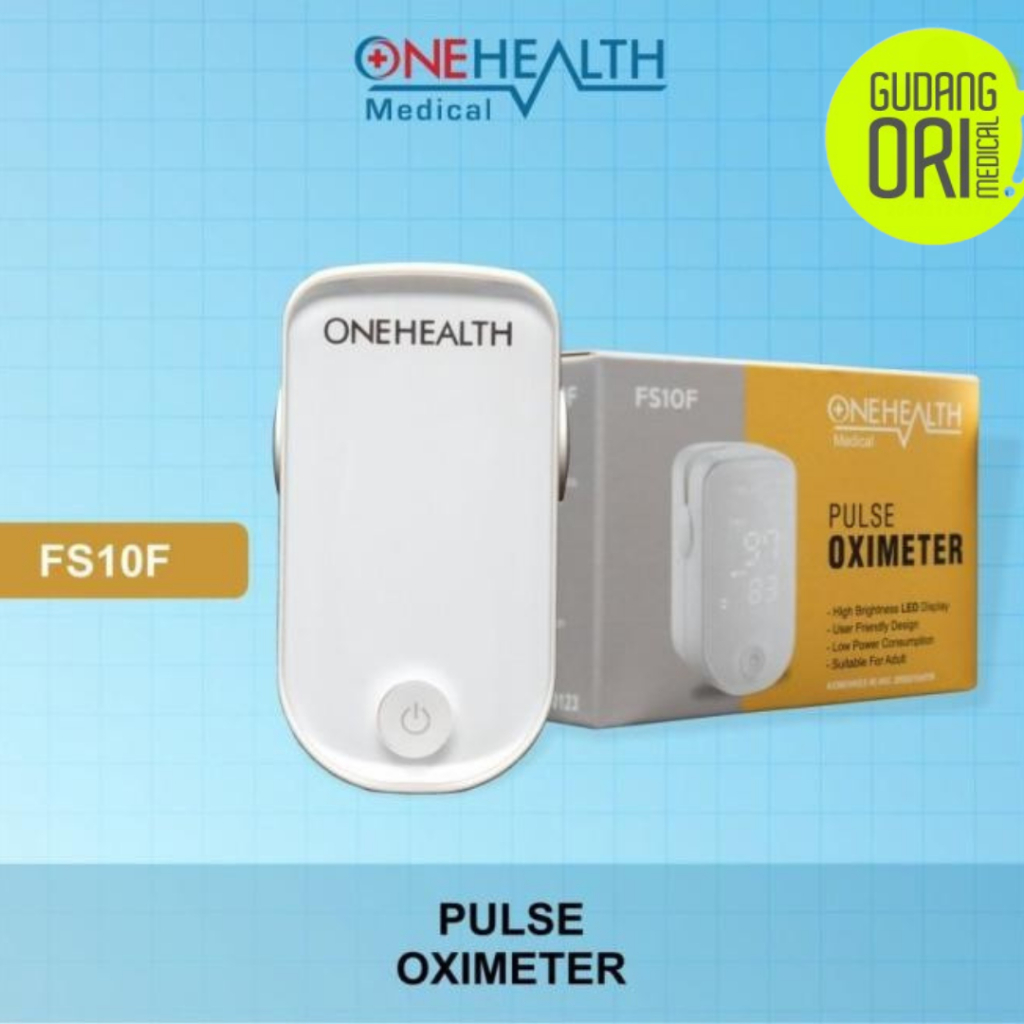 Jual OneHealth Pulse Oximeter FS-10F / Oxymeter / Oximeter / Oxi Meter ...