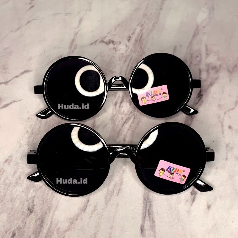 Jual Kacamata Hitam Anak Frame Bulat | Shopee Indonesia