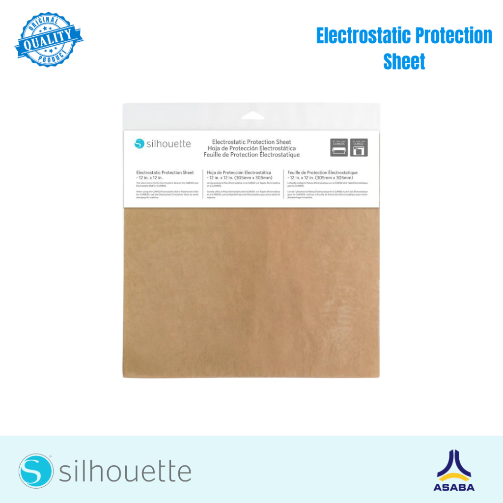 Jual Silhouette Electrostatic Protection Sheet - 12 in x 12 in | Shopee ...