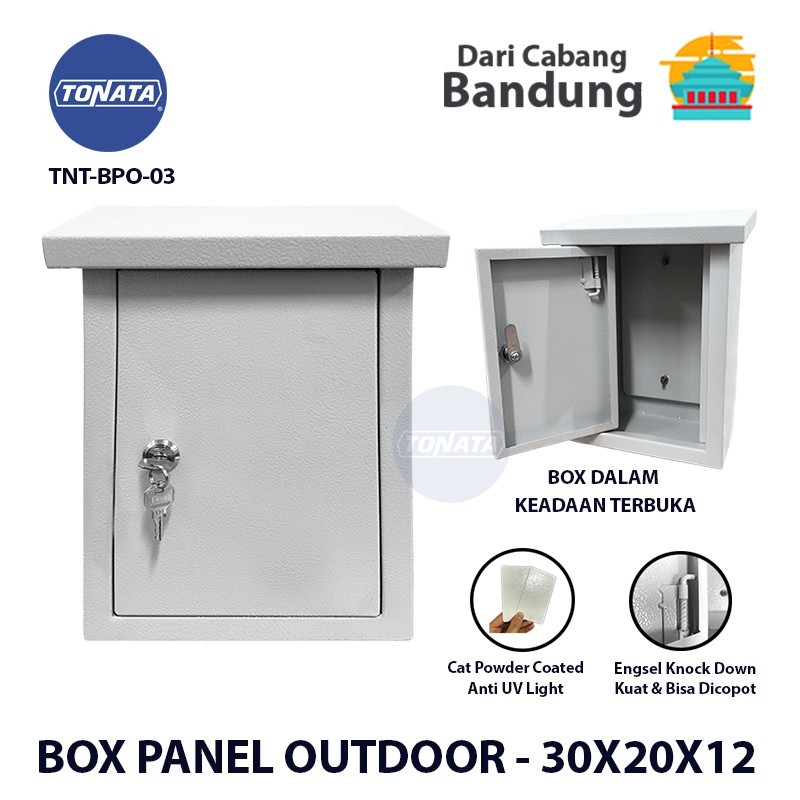 Jual Box Panel Listrik 30 x 20 x 12 Outdoor Tonata / Powder Coated ...