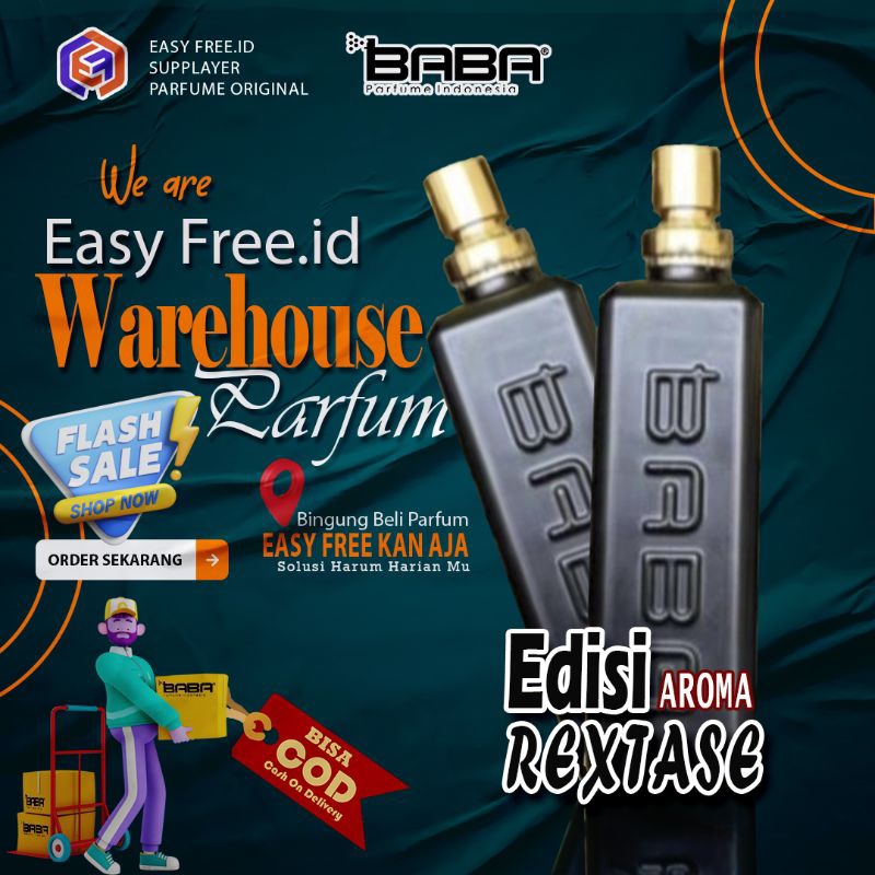 Jual BABA PARFUME AROMA TOP SELLER REXTASE PRIA WANITA | Shopee Indonesia