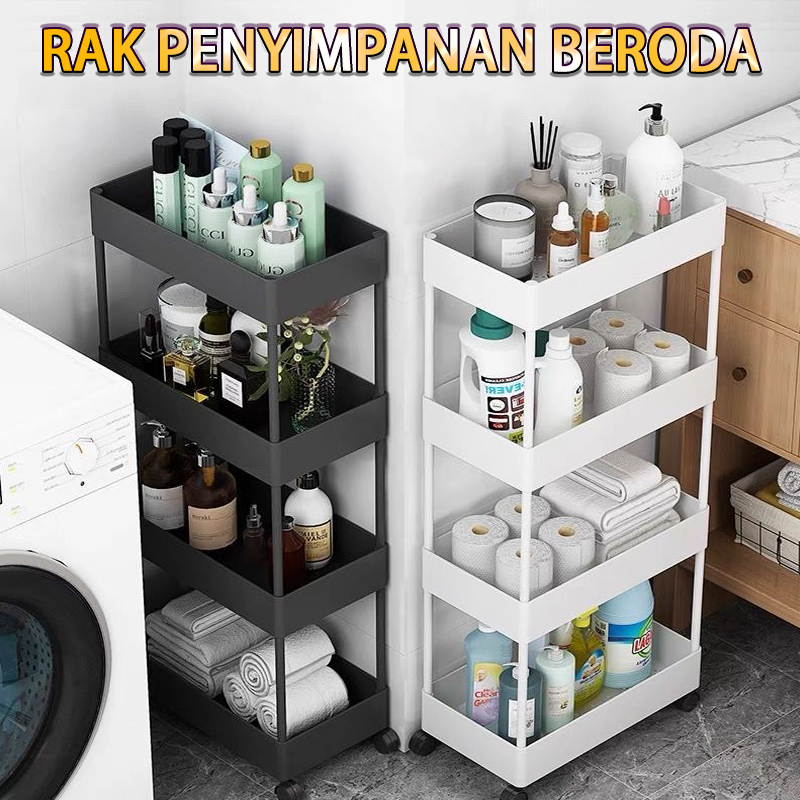 Jual BAS Rak dapur square /rak penyimpanan dapur multifungsi/ rak susun ...