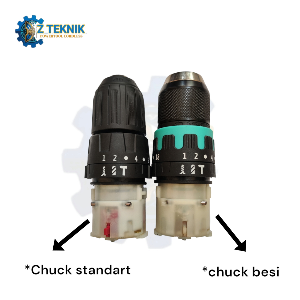 Jual GEAR BOX+Chuck Impact 10mm NRT PRO DC 340 Original(Single lock ...