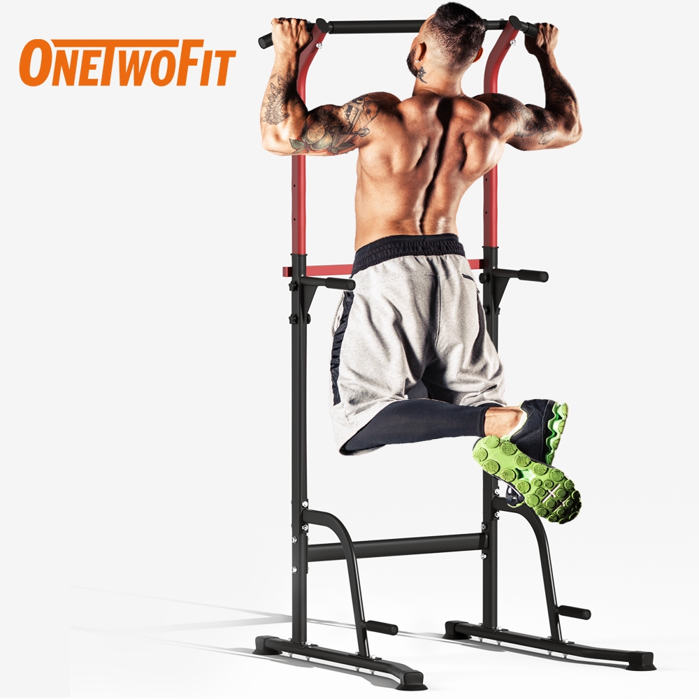Jual OneTwoFit Power Tower Pull Up Bar Multi-Function Alat Olahraga ...