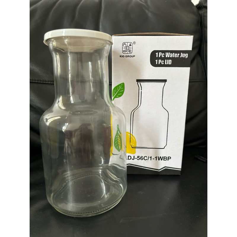 Jual Botol Kaca Kedaung Infusion Water 1.9 Liter/Infusion Water Jug 1.9 ...
