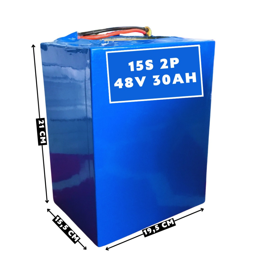 Jual Baterai Lithium Lifepo4 Pengganti AKI SLA SELIS 48V 15Ah, 30Ah ...