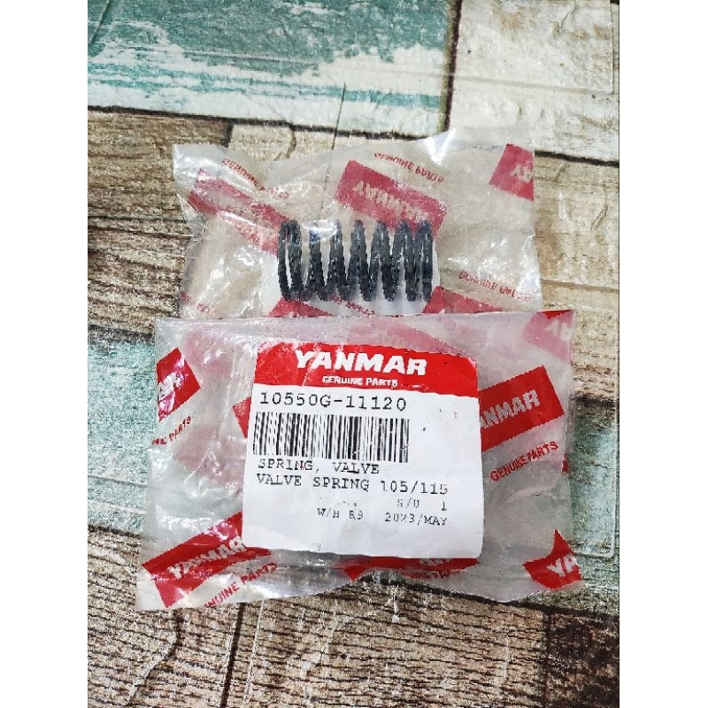 Jual spring valve pir klep yanmar tf 105/115 asli original | Shopee ...