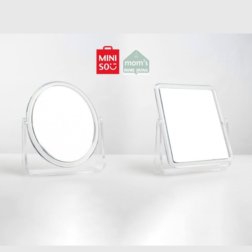 Jual MINISO MIRROR || CERMIN FASHION ORIGINAL MINISO HANDMIRROR CERMIN ...