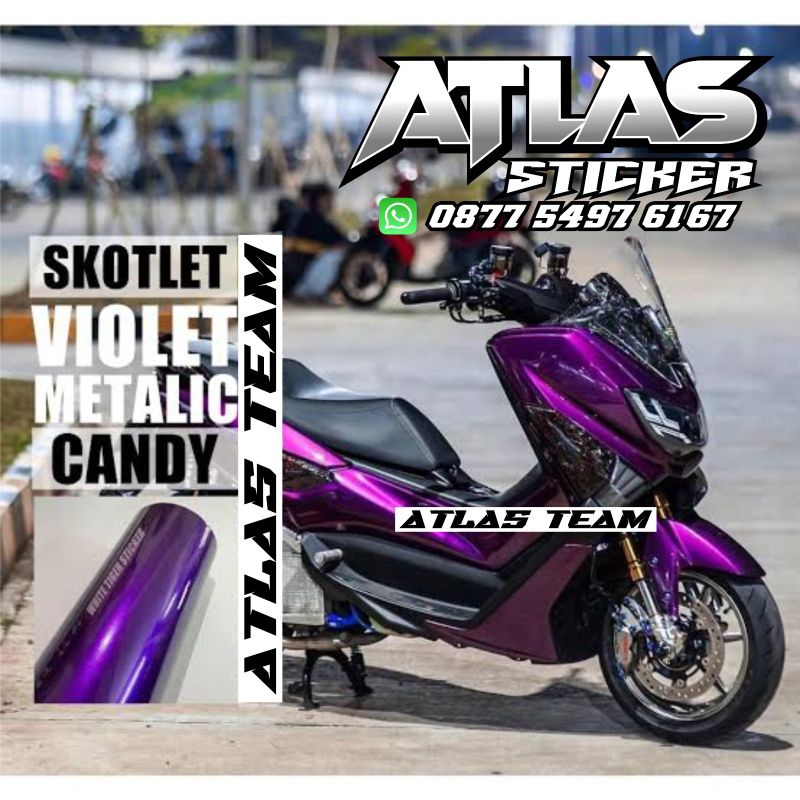 Jual Stiker Skotlet Vinyl Glossy / Doff Harga 1 Meter Lebar 45cm ...