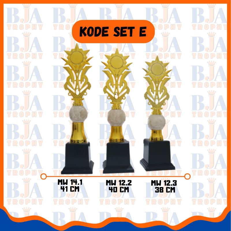 Jual PIALA SET JUARA 1,2,3 KODE SET E MARMER TELUR BEBAS PILIH FIGURE ...
