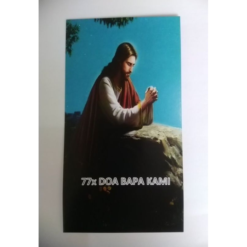 Jual Lembar Doa Rosario 77 X Doa Bapa Kami | Shopee Indonesia