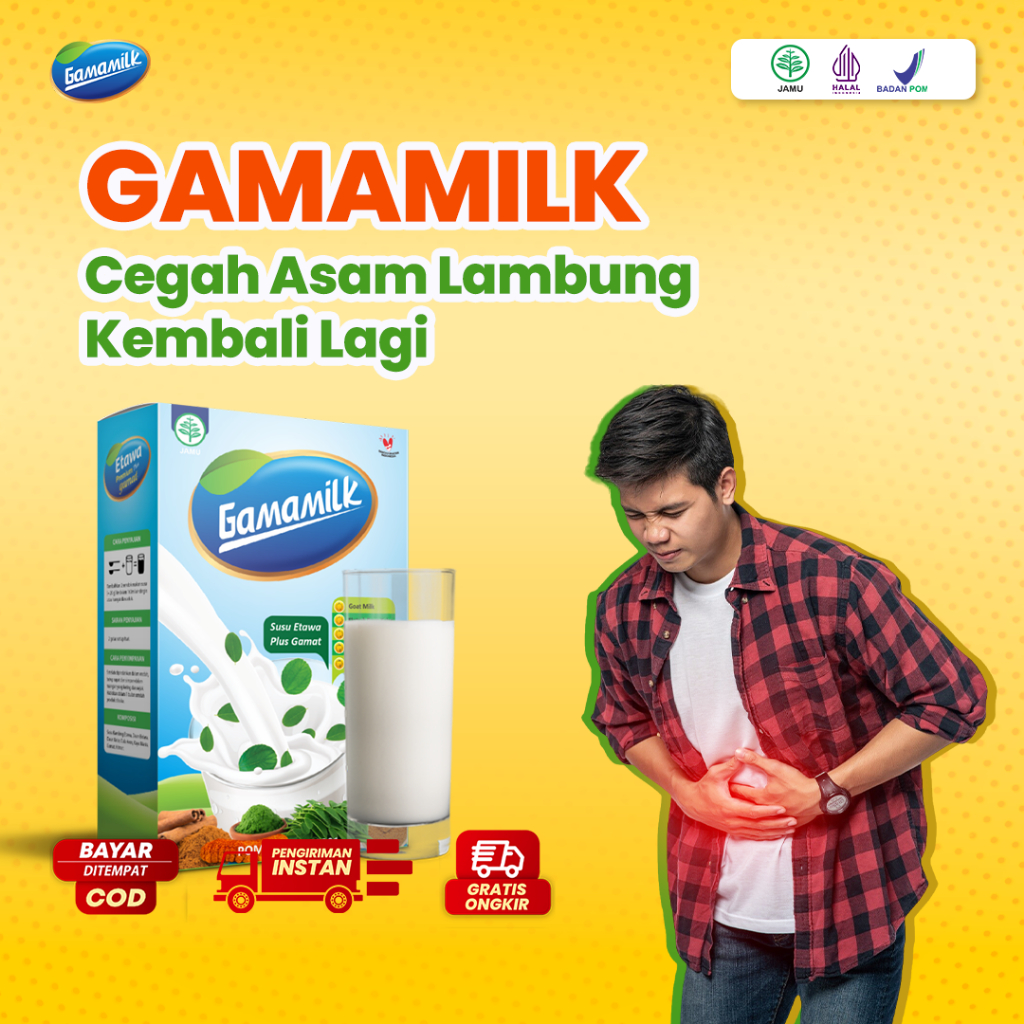 Jual SUSU GAMAMILK Etawa Ampuh Redakan Asam Lambung dan Gerd Cocok ...