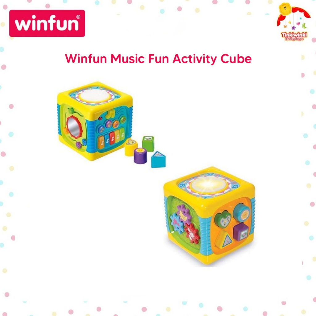Jual Winfun Music Fun Activity Cube | Shopee Indonesia