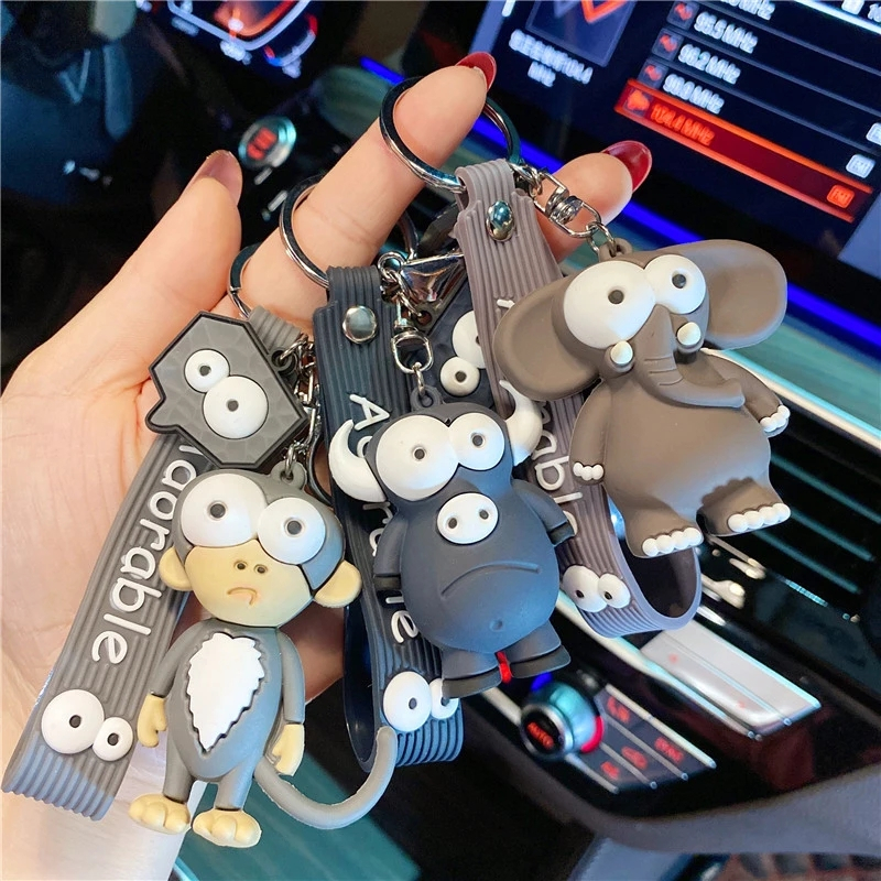 Jual V2 - Gantungan Kunci Lucu Serbaguna Karakter Hewan Keychain Lucu ...