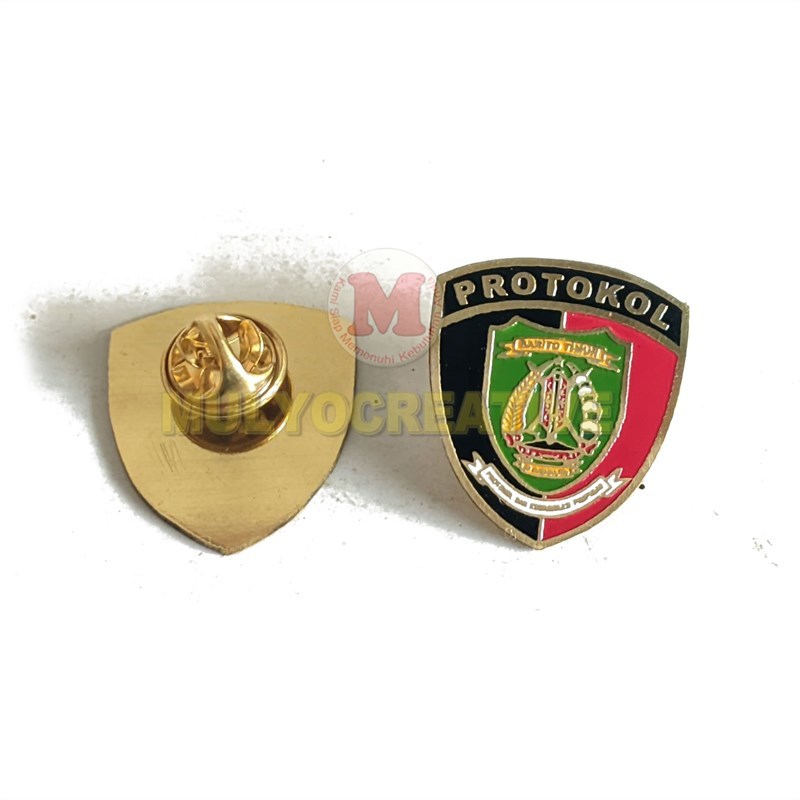 Jual Pin Protokol Barito Timur Pin Bros Protokol Model Perisai | Shopee ...