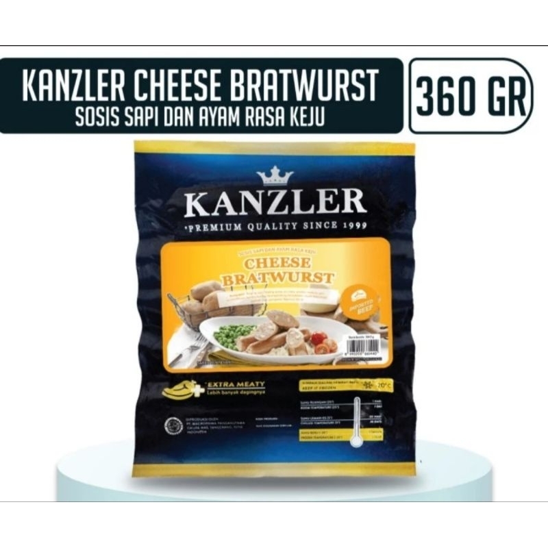 Jual Kanzler Sosis Bratwurst Cheese | Shopee Indonesia