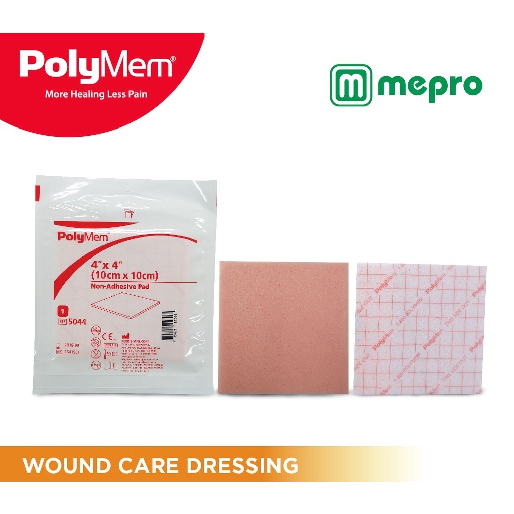 Jual PolyMem Non-Adhesive - Pembalut Luka - PolyMem 10X10 cm / PolyMem ...