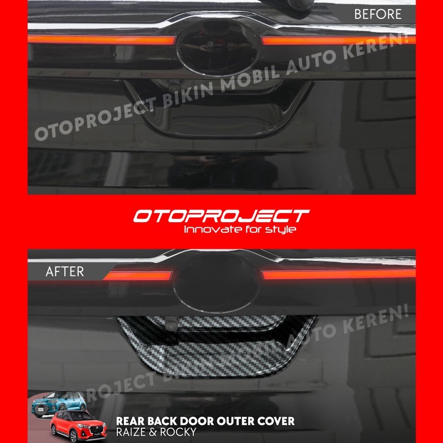 Jual Harga Promo Outer Pintu Belakang Back Door Outer Mobil Raize Rocky ...