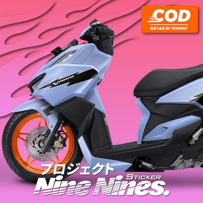 Jual Striping Vario 160 Stiker vario 160 Cutting Sticker Vario 160 2022 - Aksesoris Motor Stiker ...