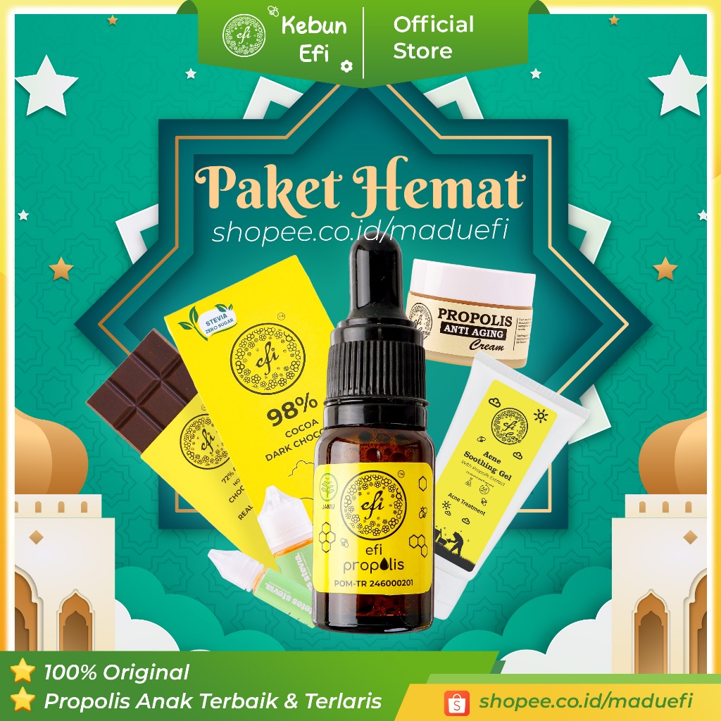 Jual Paket Hemat Efi Propolis By Kebun Efi Efi Combo Shopee Indonesia