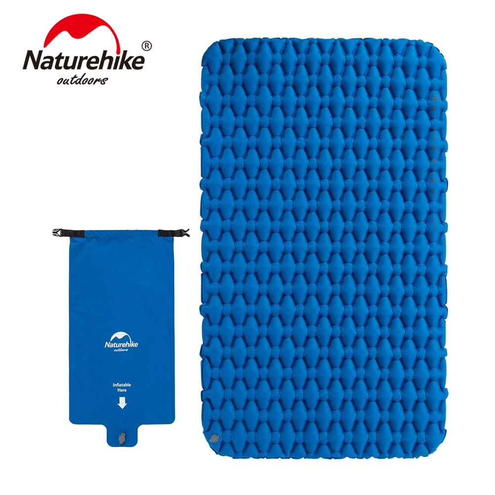 Jual Matras Angin Double Naturehike NH19Z055-P Sleeping Pad Matras Tiup ...