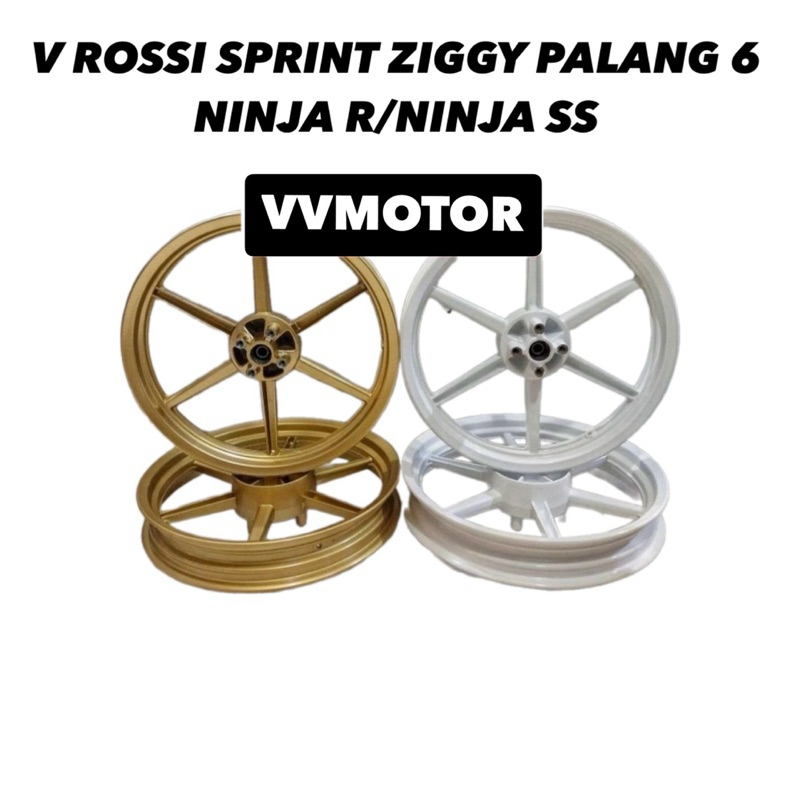 Jual VELG RACING KAWASAKI NINJA R/SS V ROSSI SPRINT ZIGGY LUBANG 4 ...