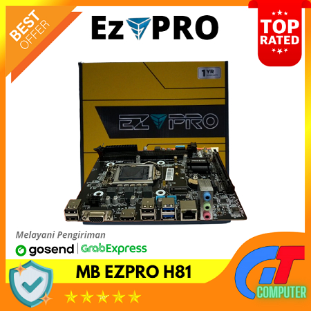 Jual MOTHERBOARD EZPRO H81 INTEL 1150 - NEW | Shopee Indonesia