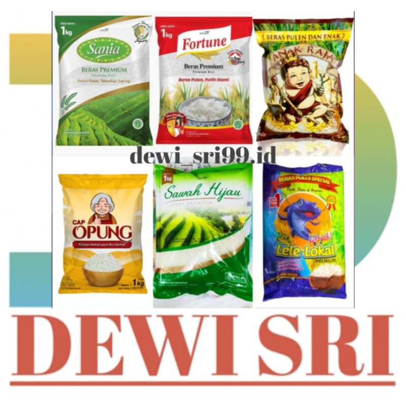 Jual Beras 1Kg BERAS PREMIUM ASLI PACKING PABRIK | Shopee Indonesia