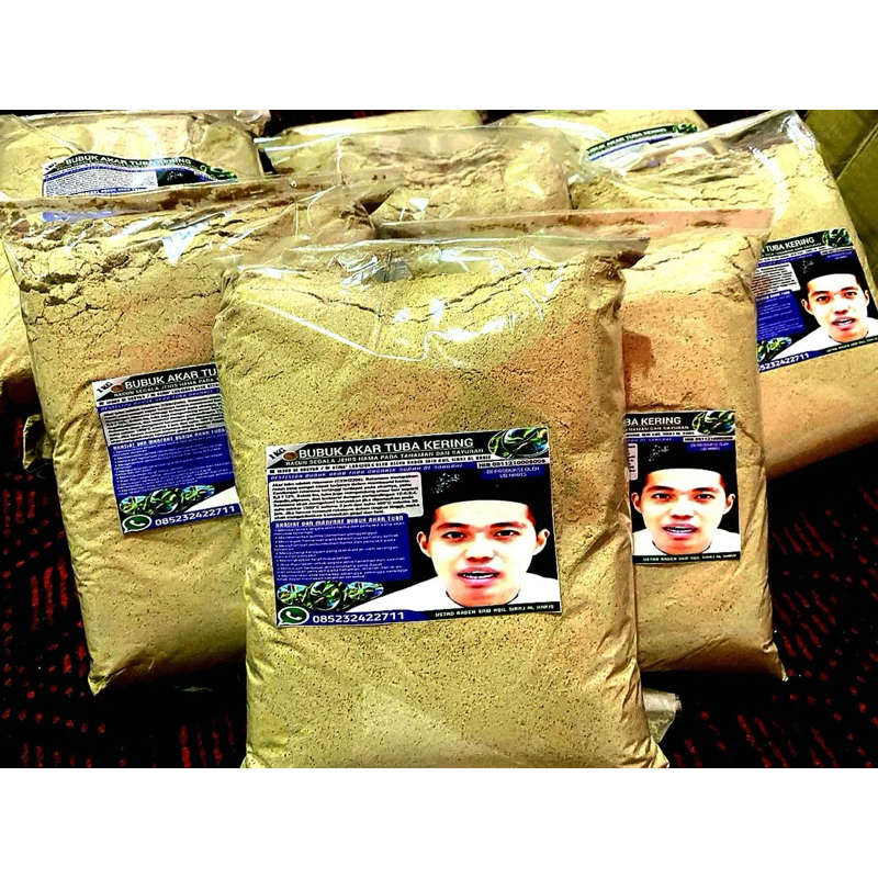 Jual Serbuk Akar Tuba Kering 1 KG | Racun Hama Segala Jenis Tanaman ...